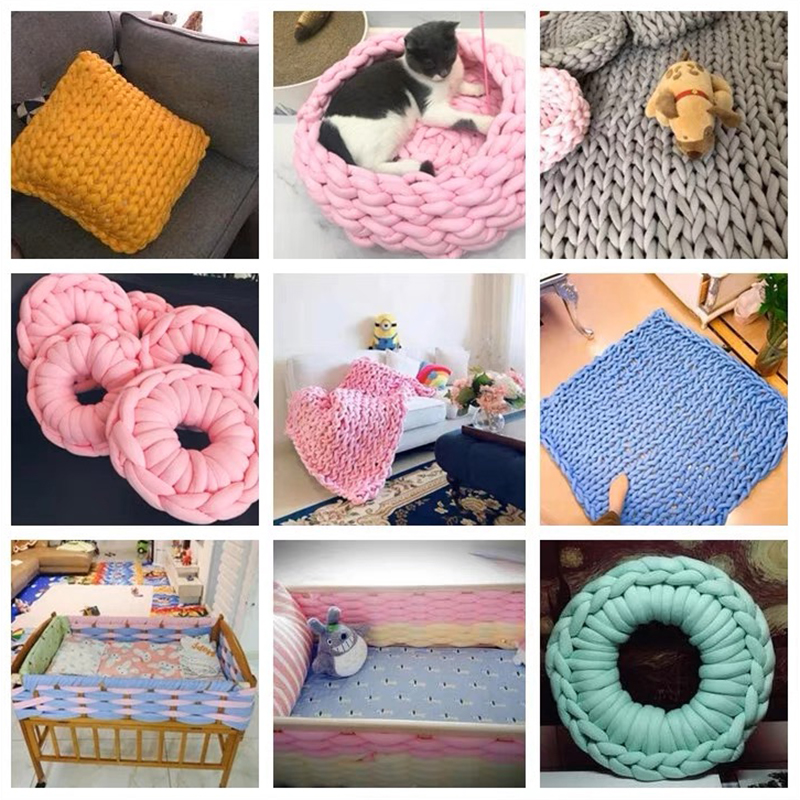 Bulk Giant Velvet Tube Yarn | YIXI TEXTILE